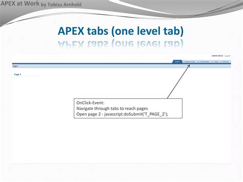 Apex Navigation Concepts Ppt