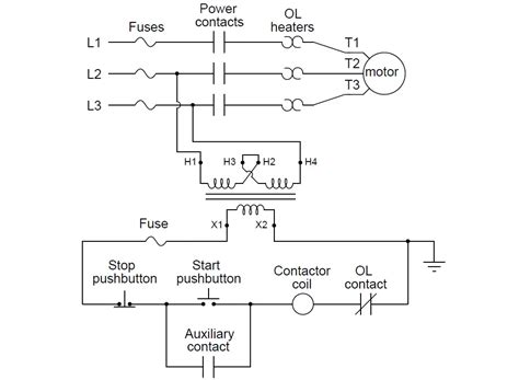 Schematic Diagram For Motor Control