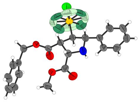 Figure S11 Asymmetric Unit In Thermal Ellipsoidal Representation In Download Scientific
