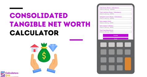 Consolidated Tangible Net Worth Calculator