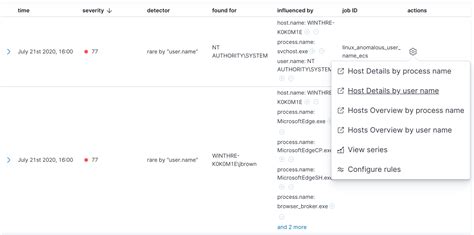 machine learning anomalies in context with custom urls in kibana