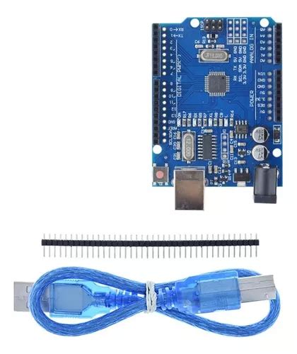 Kit Uno R3 Con Cable Usb Desarrollo Para Software Y Hardware MercadoLibre