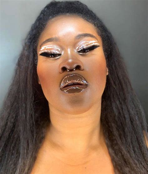 ᴄɢ On Twitter Makeup By Giselle Ali Hiyd3q0dnw Twitter Makeup White Liners