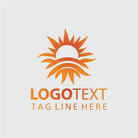 Half Sun Logo Vector Art Icons And Graphics For Free Download