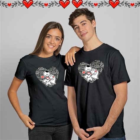 Love Couple T Shirts Arremoshai