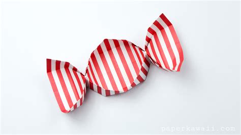Easy Origami Candy Box Instructions Paper Kawaii