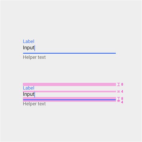Text Fields Components Material Design
