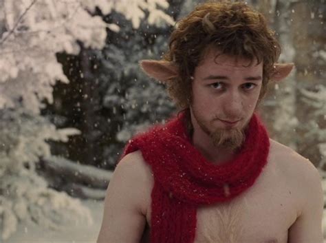 James Mcevoy As Mr Tumnus Chronicles Of Narnia Narnia James Mcavoy
