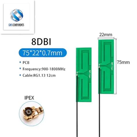 China Harga Rendah 2pc Lte 4g 3g Gsm 2g Nb Iot Antena Ipex Ufl Pcb Internal Omnidirectional High