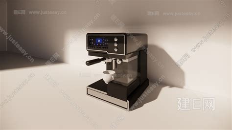 现代咖啡机模型SU模型下载 ID 101074411 建E室内设计网