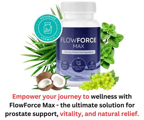 Flowforce Max® Official 1 Support Prostate Health