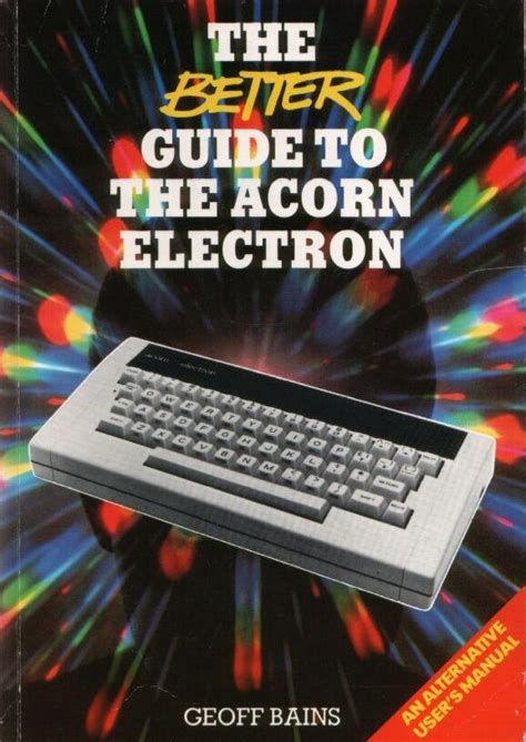 Zomba Acorn Electron Books Acorn Electron World Dvd