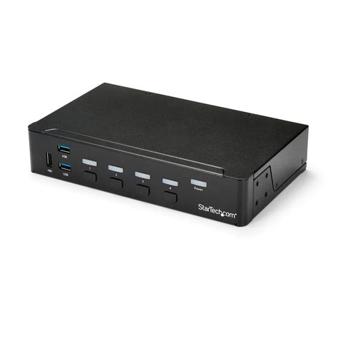 StarTech Com 4 Port HDMI KVM Switch USB 3 0 1080p