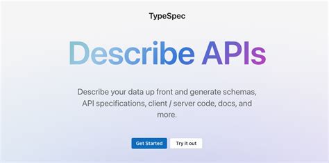 ทำความรู้จักกับ Typespec สำหรับการออกแบบ Api