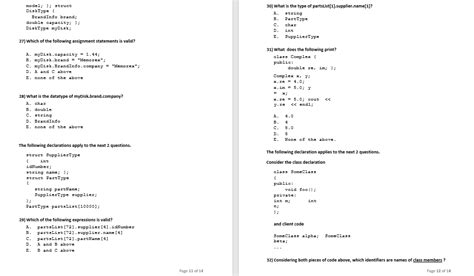 Solved 17 What Does The Following Code Fragment Do All