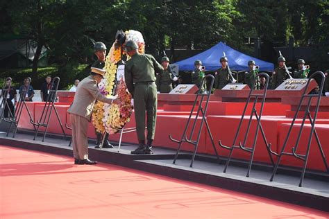 အာဇာနည်နေ့ အခမ်းအနား ဒေါ်အောင်ဆန်းစုကြည် တက်ခွင့် မရပြန်၊ စစ်ခေါင်းဆောင် လွမ်းသူ့ပန်းခွေလာခ