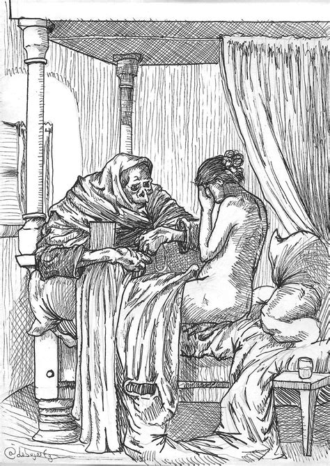 Hey Guys This Is My First Drawing Of Fabrics With Pencil Ink Any Recommendation That You Can