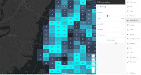 Binning Data In Map Viewer