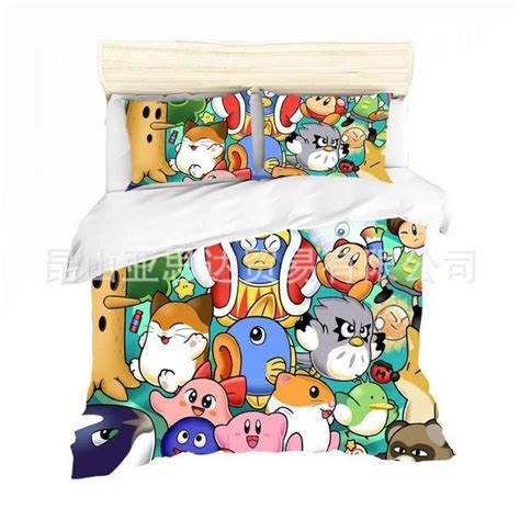 Kirby The Amazing Mirror 7 Duvet Cover Quilt Cover Pillowcase Bedding