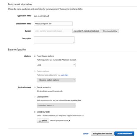 deploying a simple spring boot with mysql app to aws using elastic