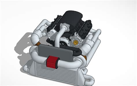 3d Design Copy Of 6 0l Lq4 V8 Turbo Tinkercad