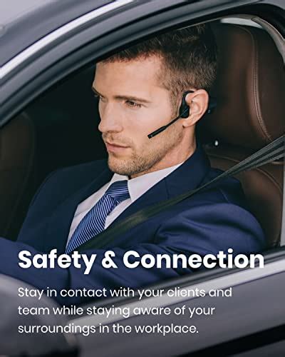 Shokz Opencomm As800 Bone Conduction Headset With Microphone