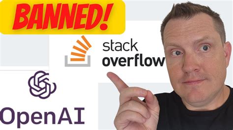 Stack Overflow Banned Chatgpt Youtube
