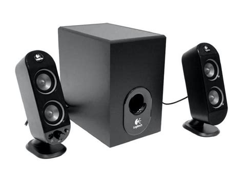 Logitech X Black Speakers Newegg Com