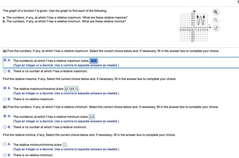 Solved The Graph Of A Function F Is Given Use The Graph To