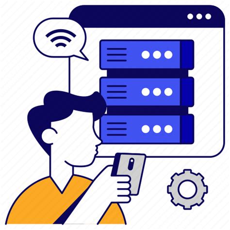 Server Setting Configuration Development Management Db Icon