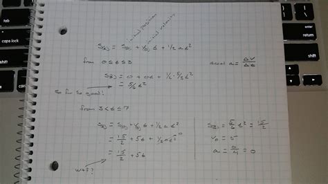 differential equations find the position function from the piecewise