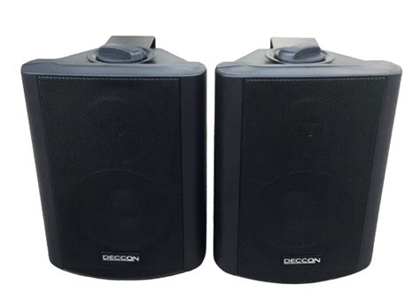 ลำโพงติดผนัง ลำโพง5นิ้ว Deccon ลำโพงแขวน ตู้ลำโพงพร้อมขาติดผนัง 5 นิ้ว 500วัตต์ 40w Rms รุ่น