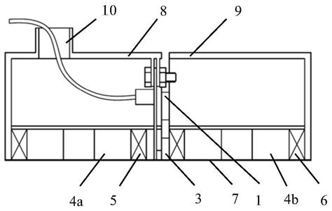 electromagnetic detection probe for deep defects of metal component