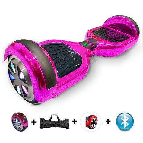 6 Polegadas Hoverboard Skate Electrico Led Scooter Infantil Com