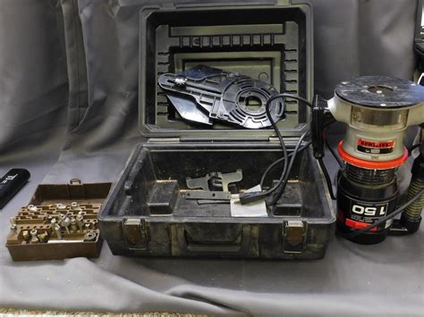 Sears Craftsman Router Model 315 17431 25000 Rpm And Router Bits