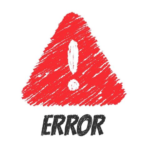 Vector Ilustración Icono Elemento Fondo Icono Error 21695631 Vector