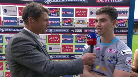 Jack Sinfield Leeds Rhinos Teenager And Son Of Club Great Kevin