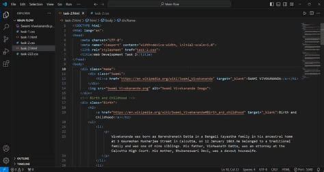 Video Mansoor Basheer Baig Shaik On Linkedin Mainflow Internship Html Css Webdevelopment