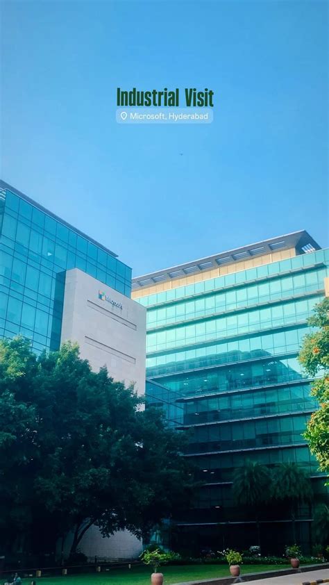 Aadith V On Linkedin Industrial Visit To Microsoft Had An Amazing Experience Visiting The…