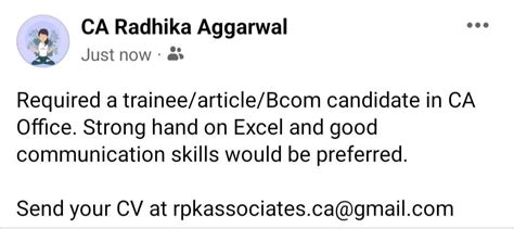 radhika aggarwal posted on linkedin