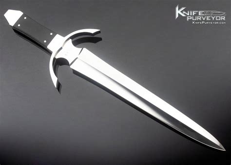 Will Pass Custom Knife Micarta And Nickel Silver Fixed Blade Dagger