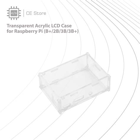 Transparent Acrylic Lcd Case For Raspberry Pi B B B B Ce Store