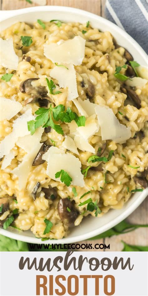 Creamy Mushroom Parmesan Risotto Artofit