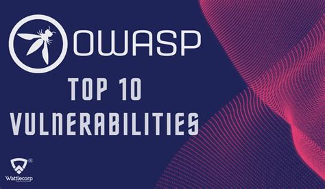 Owasp Top 10 Vulnerabilities Wattlecorp Cybersecurity Labs