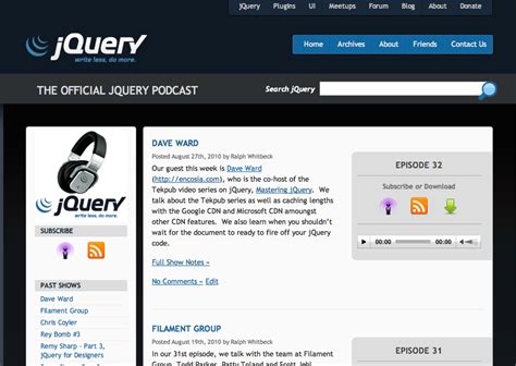 September 2010 Official Jquery Blog