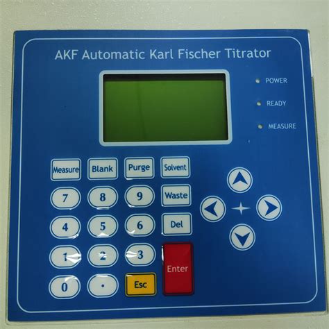 Automatic Karl Fischer Volumetric Water Content Titrator Moisture