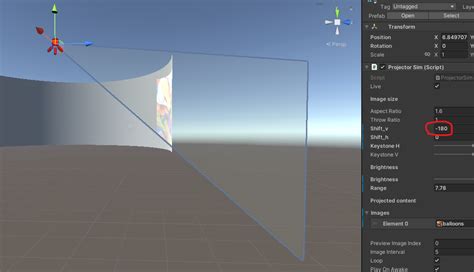 Custom Projection Matrix For Projector Component Unity Engine Unity