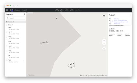 Set Up Coordinate System From Library Emlid Flow And Emlid Flow 360
