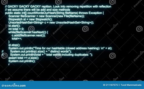 3d Rendered Illustration Of Java Coding 01 Stock Illustration