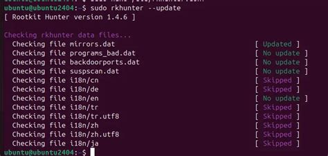 Install And Use Rootkit Hunter On Ubuntu Such As 2404 Or 2204 Linuxshout